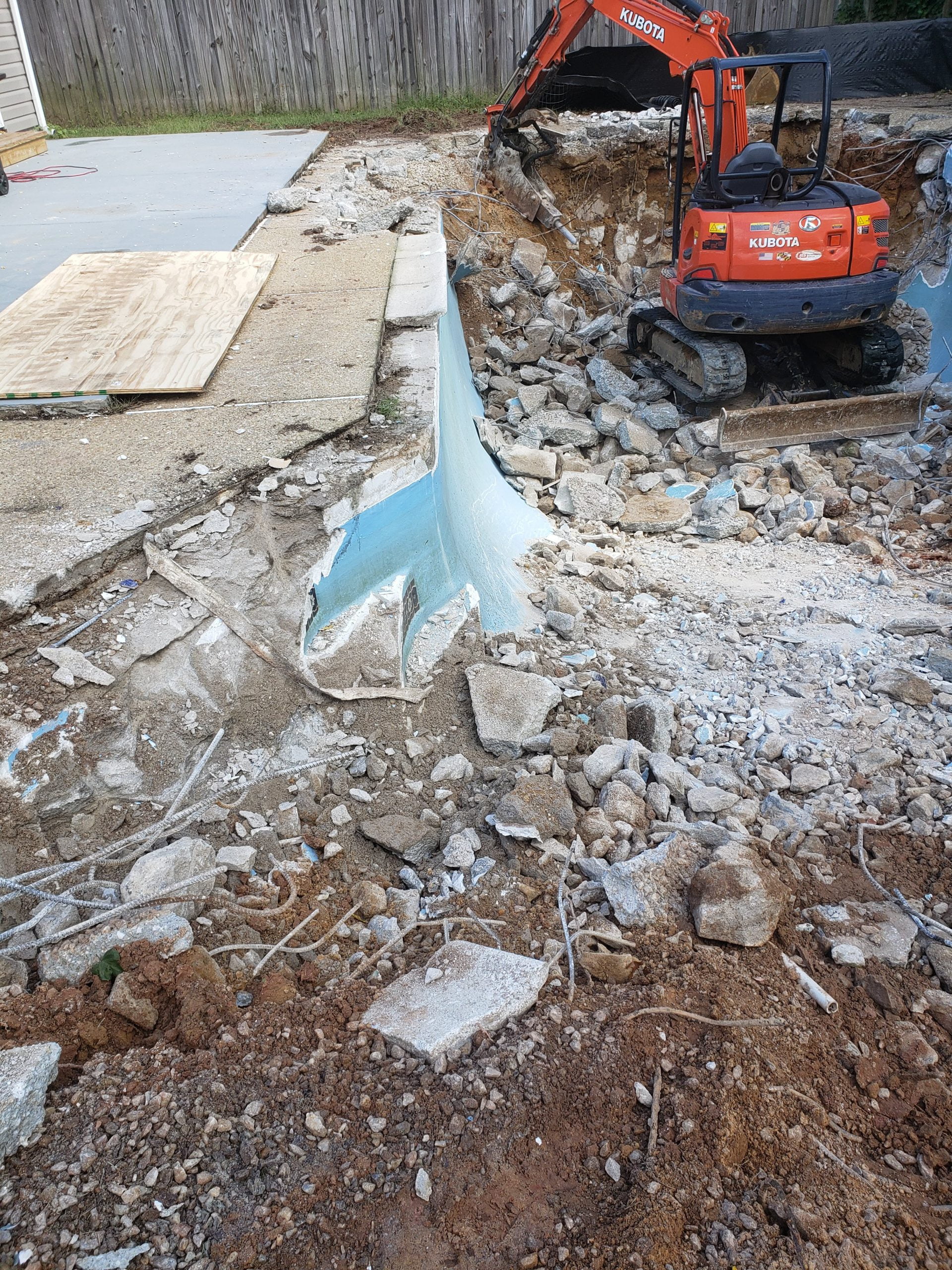 Gunite Abandonment In Place - Remove a Pool