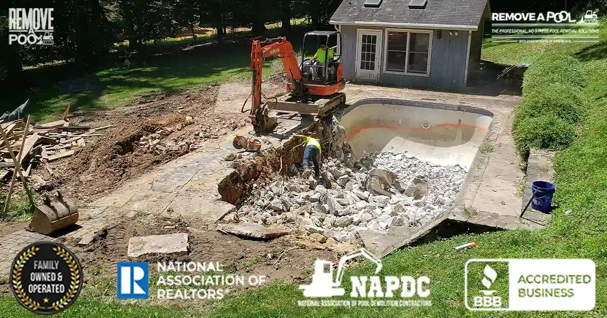 Southern California Swimming Pool Removal & Demolition - Remove a Pool